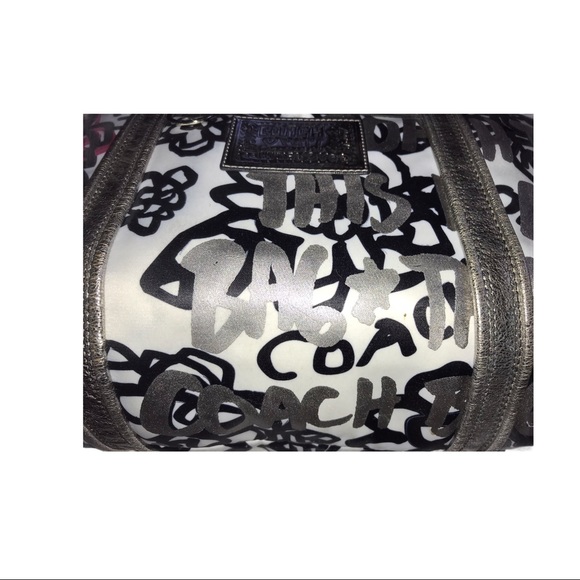 Coach | Bags | Coach Floral Graffiti Tote Bag | Poshmark